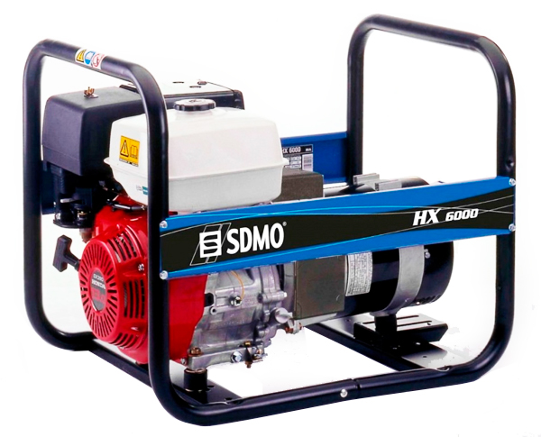 Бензиновый генератор SDMO HX 6000 C цена, отзывы, купить, инструкция ☎ ...