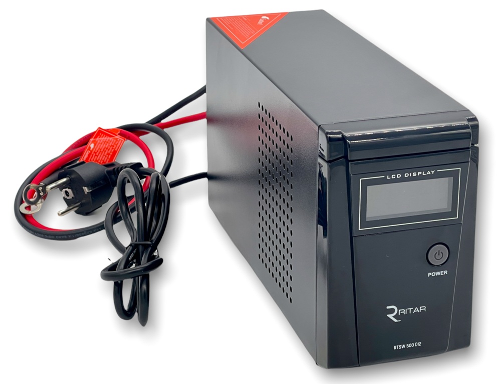 Источник бесперебойного питания RITAR RTSW-600 LCD цена, отзывы, купить, инструкция ☎ Voltmarket