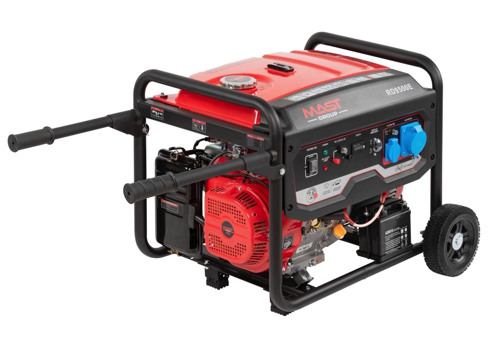 Бензиновий генератор MAST GROUP RD9500E ціна, відгуки, купити ☎ Voltmarket
