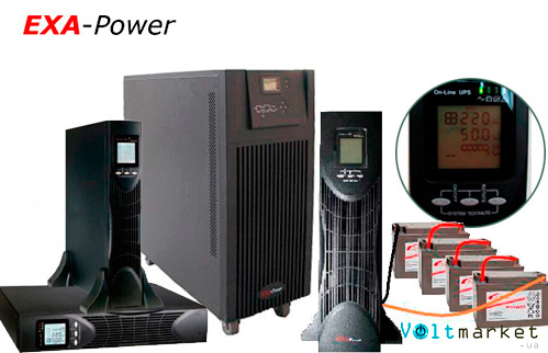 Источник бесперебойного питания EXA-Power EXA 6000 L Battery цена ...